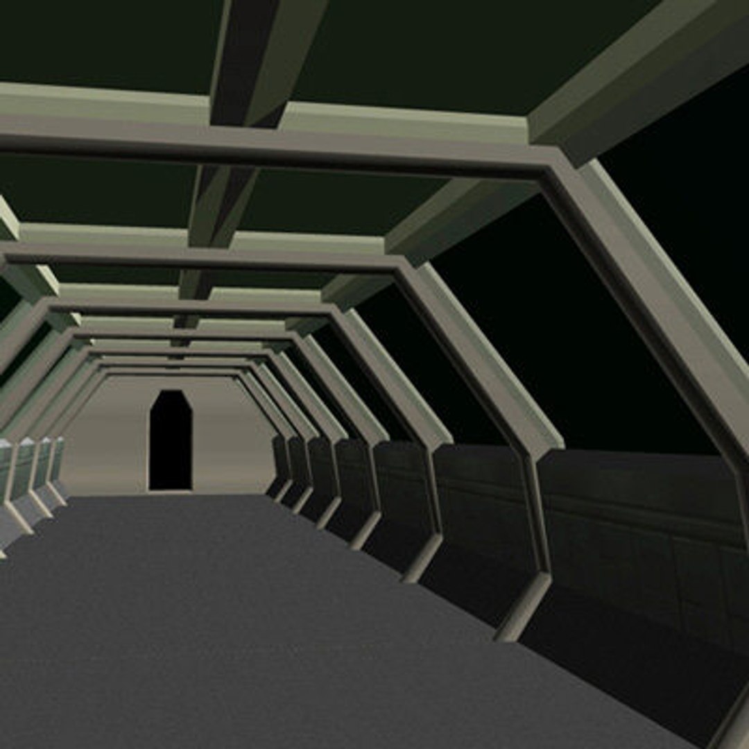ss3 spaceship interior 3d model