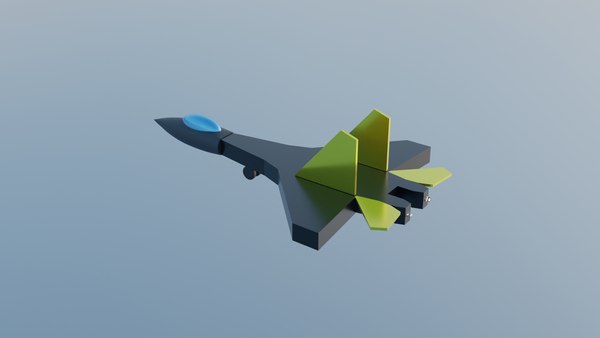 modelo 3d Simple jet - TurboSquid 2019684