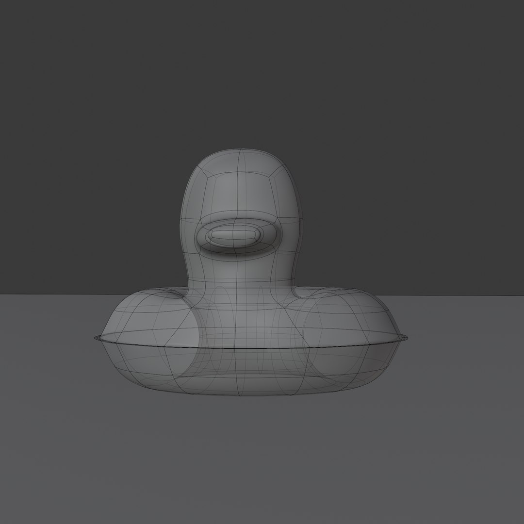 3D Model Inflatable Duck For Pools And Beaches - TurboSquid 2115957