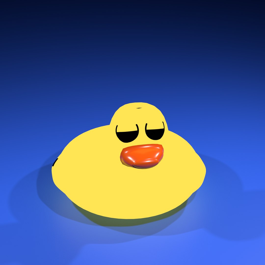 3D Model Inflatable Duck For Pools And Beaches - TurboSquid 2115957