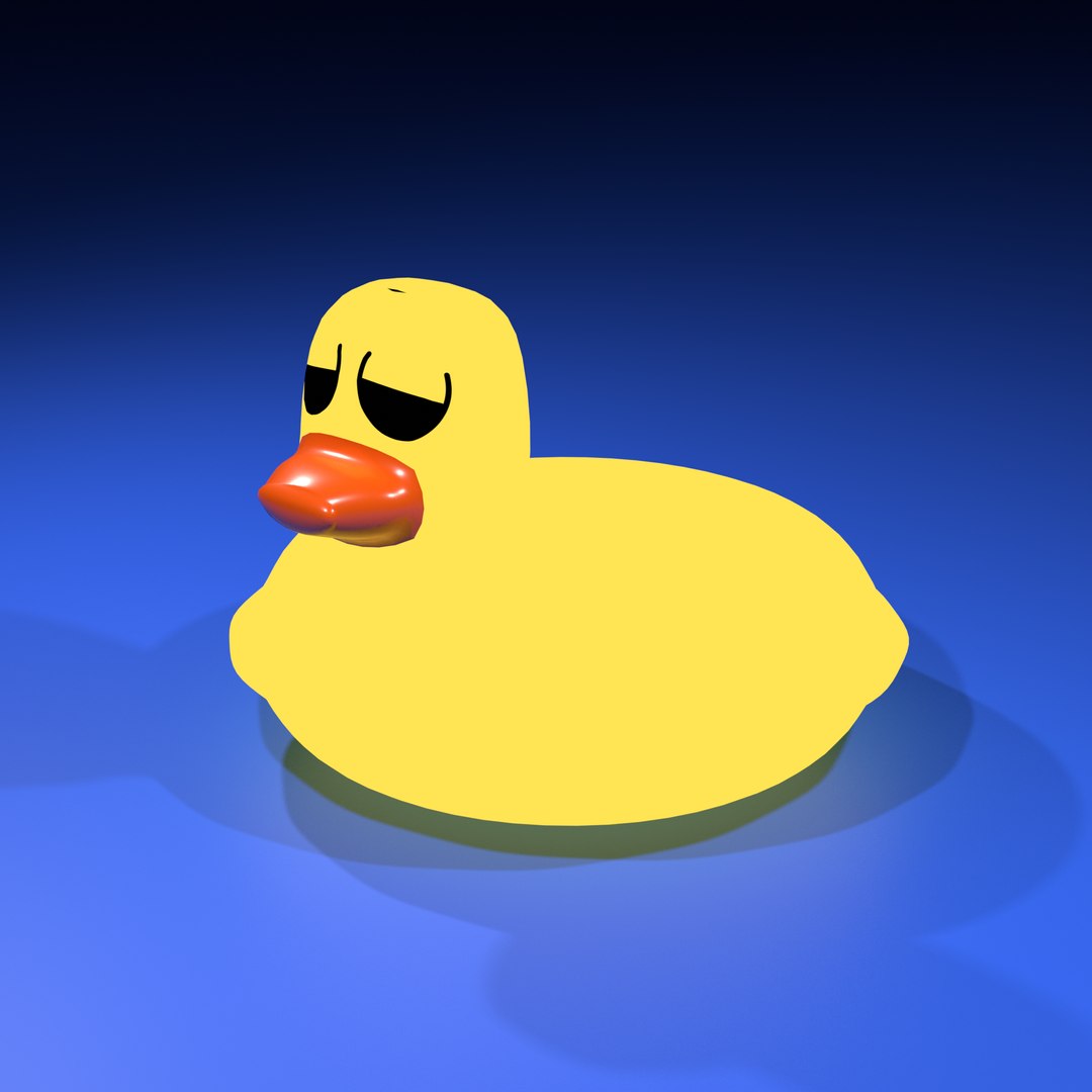 3D Model Inflatable Duck For Pools And Beaches - TurboSquid 2115957