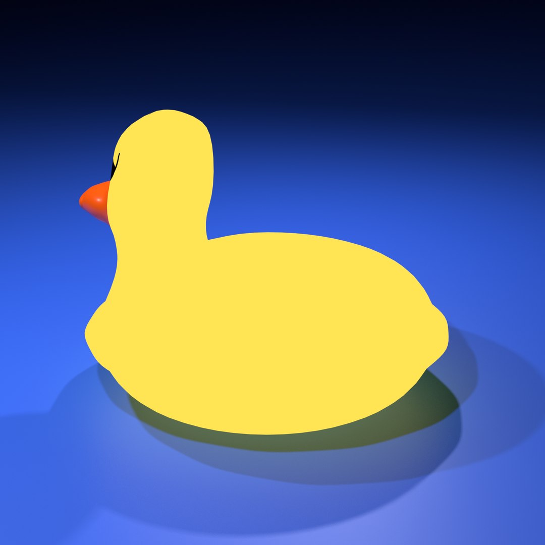 3D Model Inflatable Duck For Pools And Beaches - TurboSquid 2115957