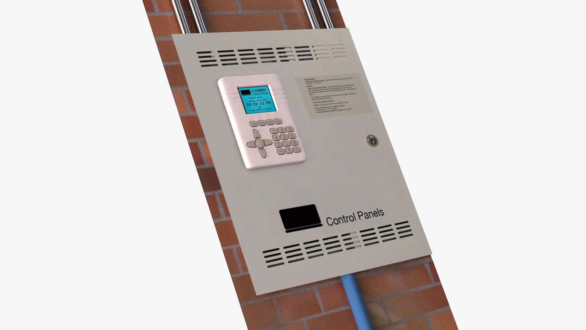 Control Panel 3D Model - TurboSquid 2302750