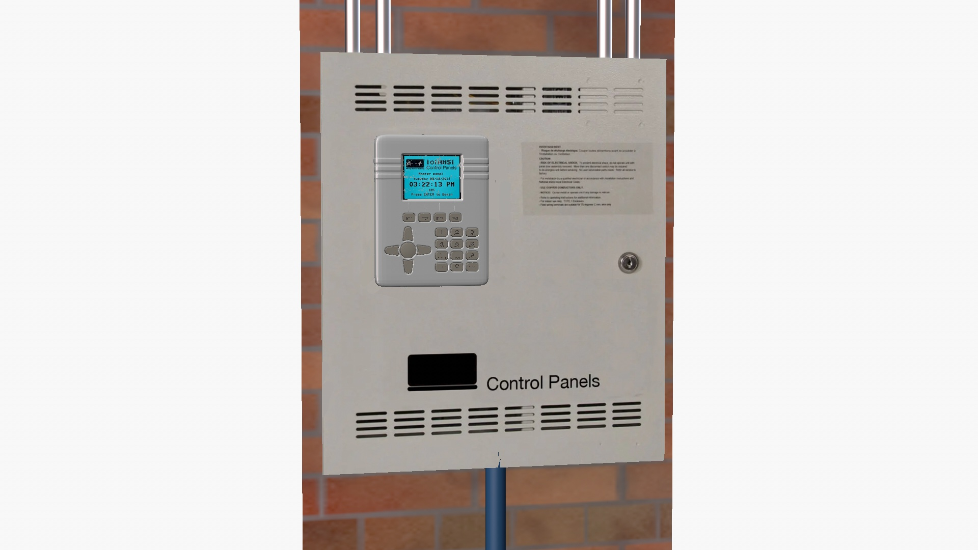 Control Panel 3D Model - TurboSquid 2302750