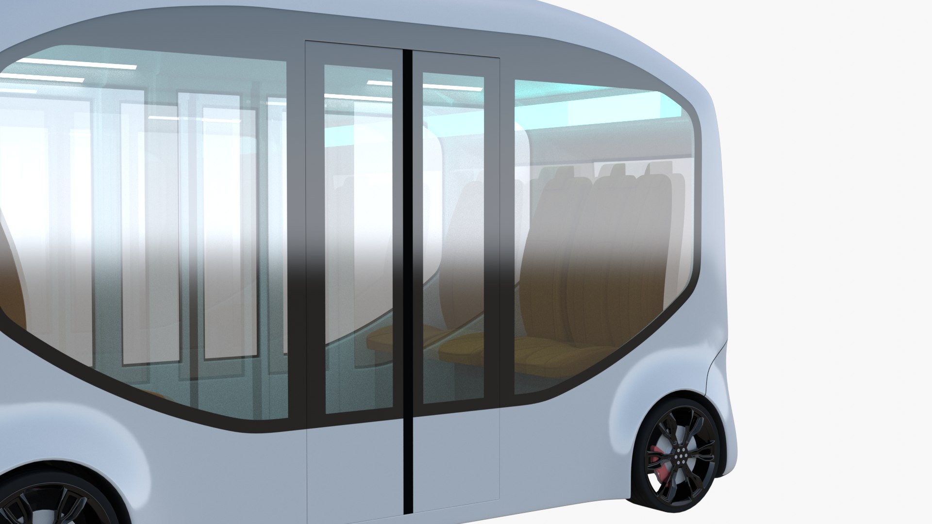 3D Autonomous Minibus Concept Model - TurboSquid 1799026