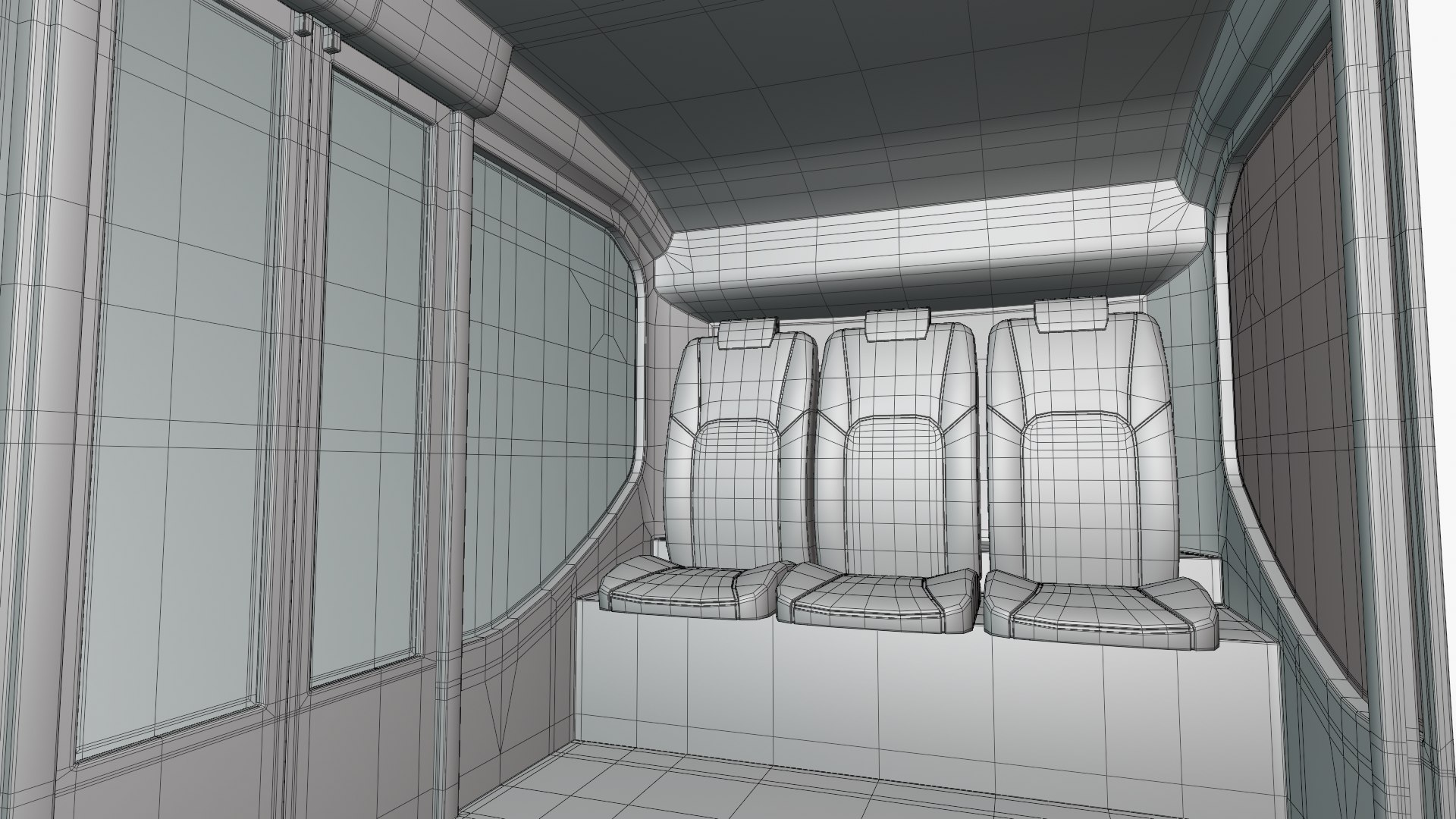 3D Autonomous Minibus Concept Model - TurboSquid 1799026