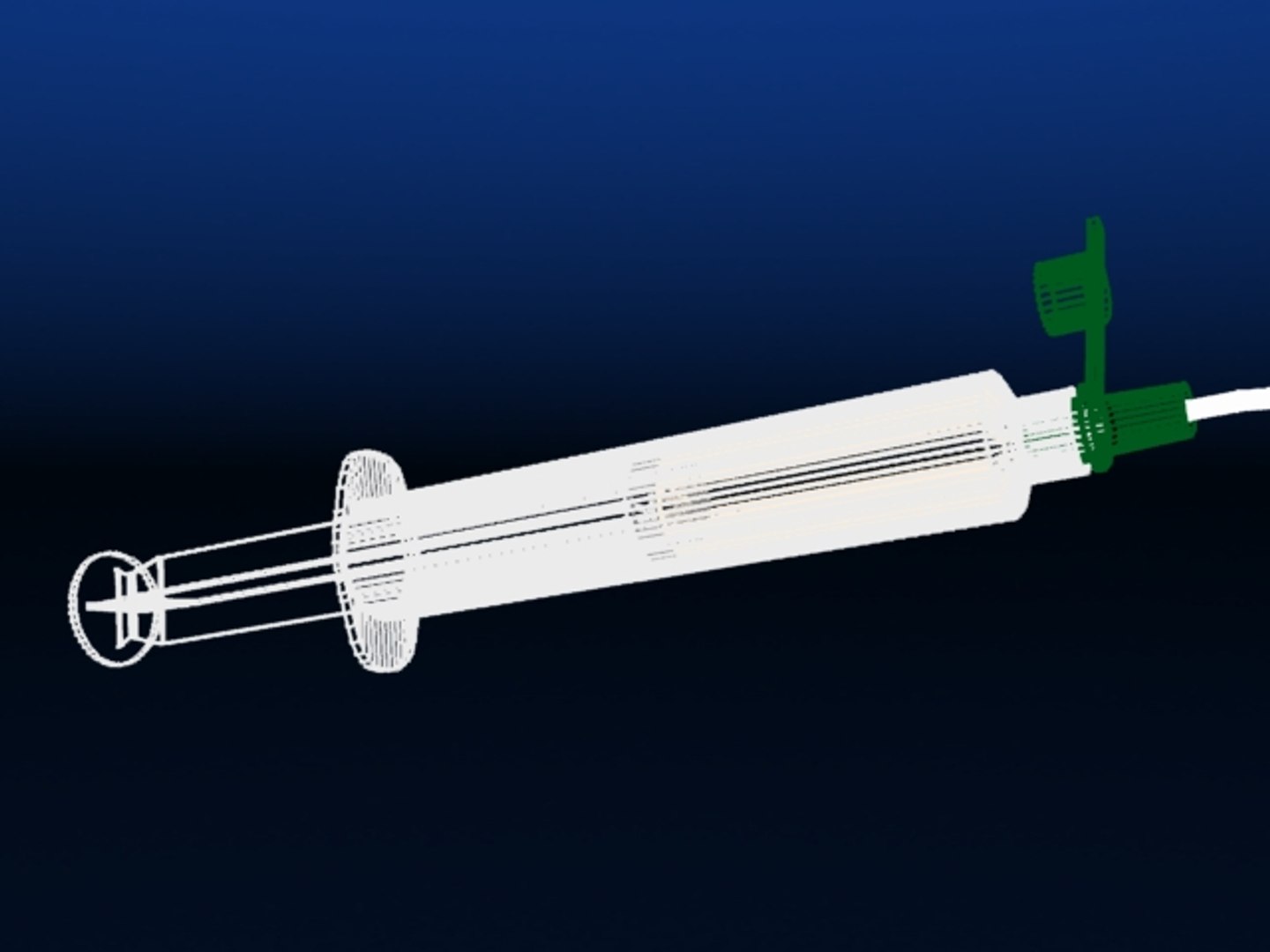3d Model B-d Syringe