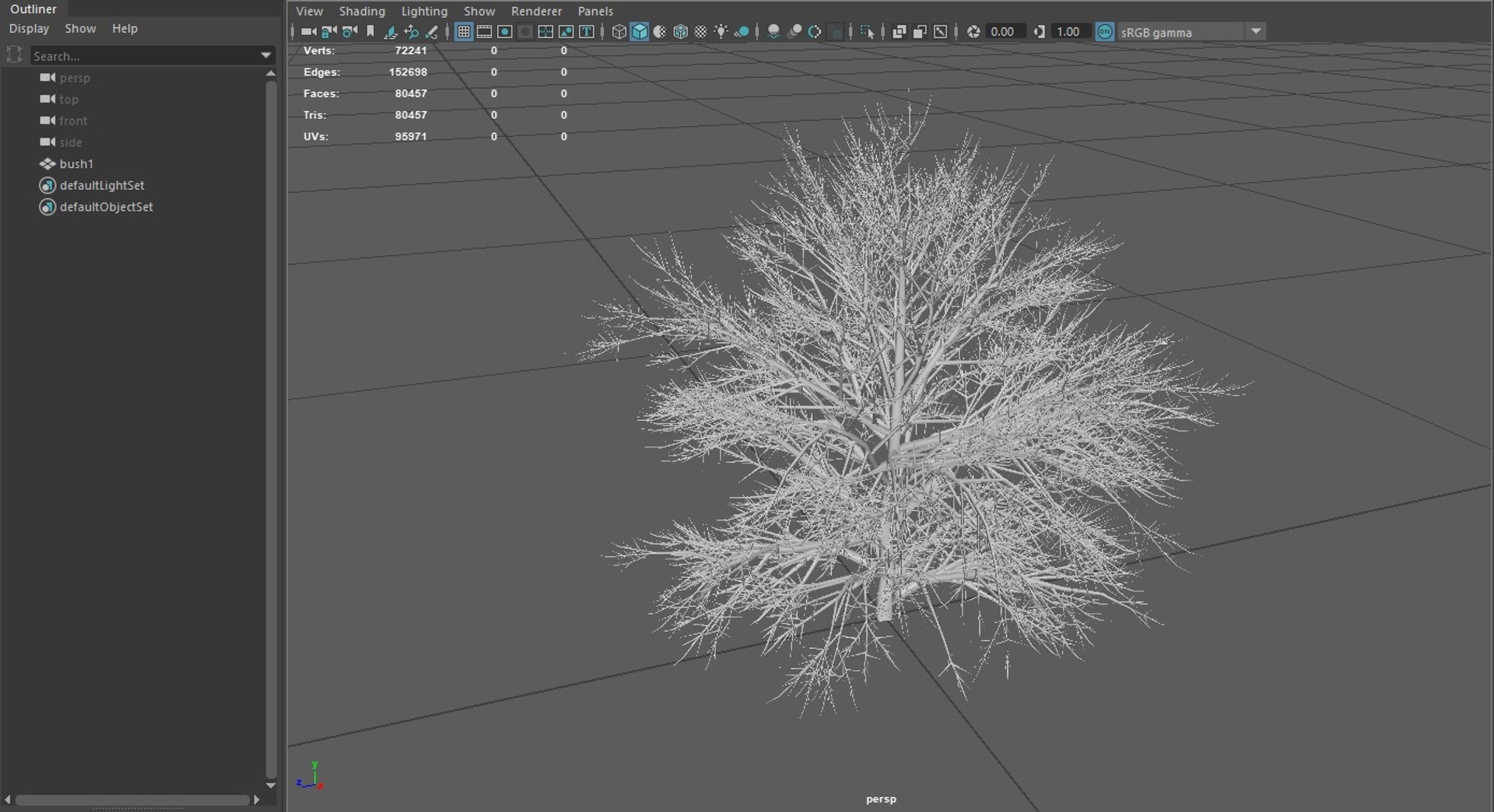 Dry Bush 3D Model - TurboSquid 1934530