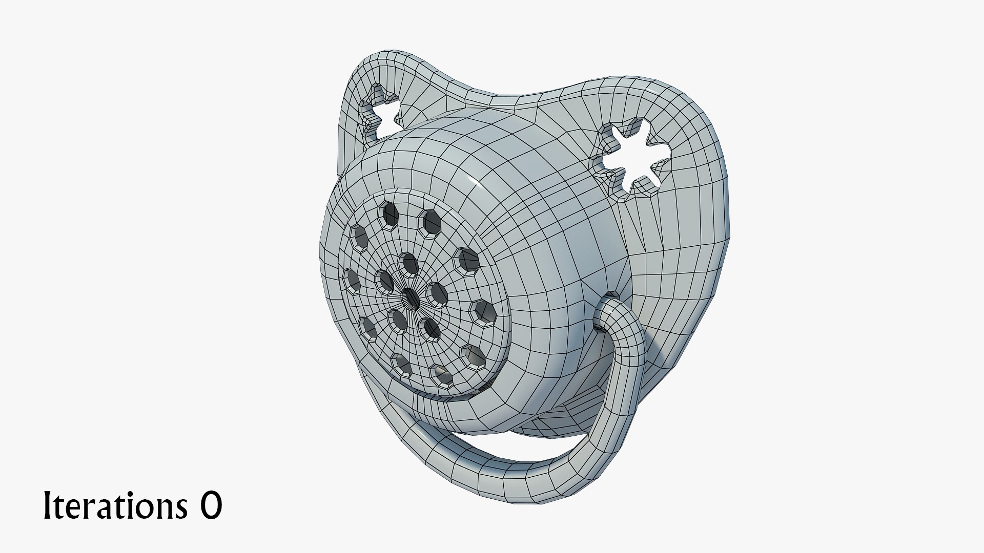 Pacifier For Doll 3D Model - TurboSquid 1886029