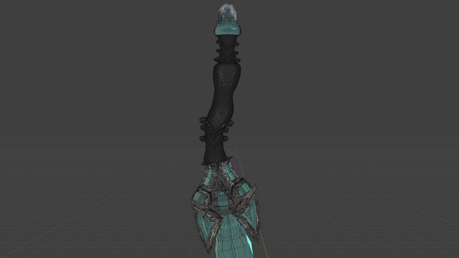 Ice and Rock Sword 3D model - TurboSquid 1762900
