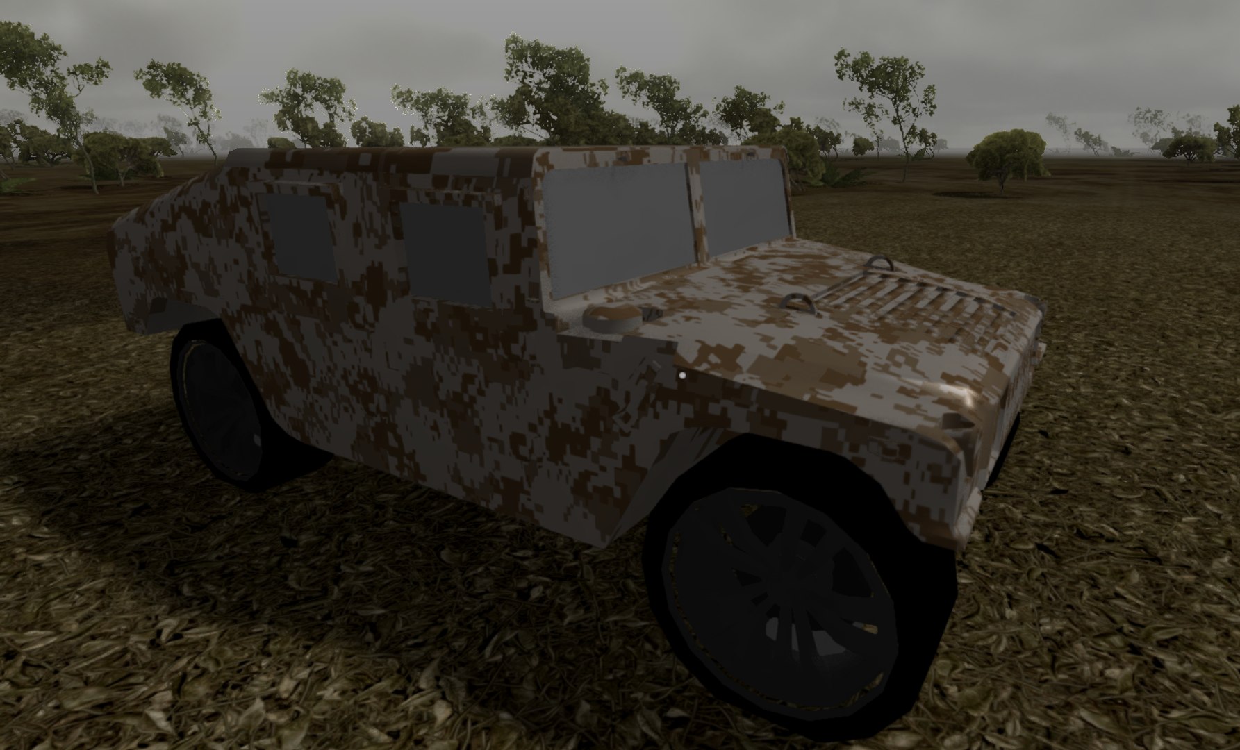 3d Model Humvee Humve
