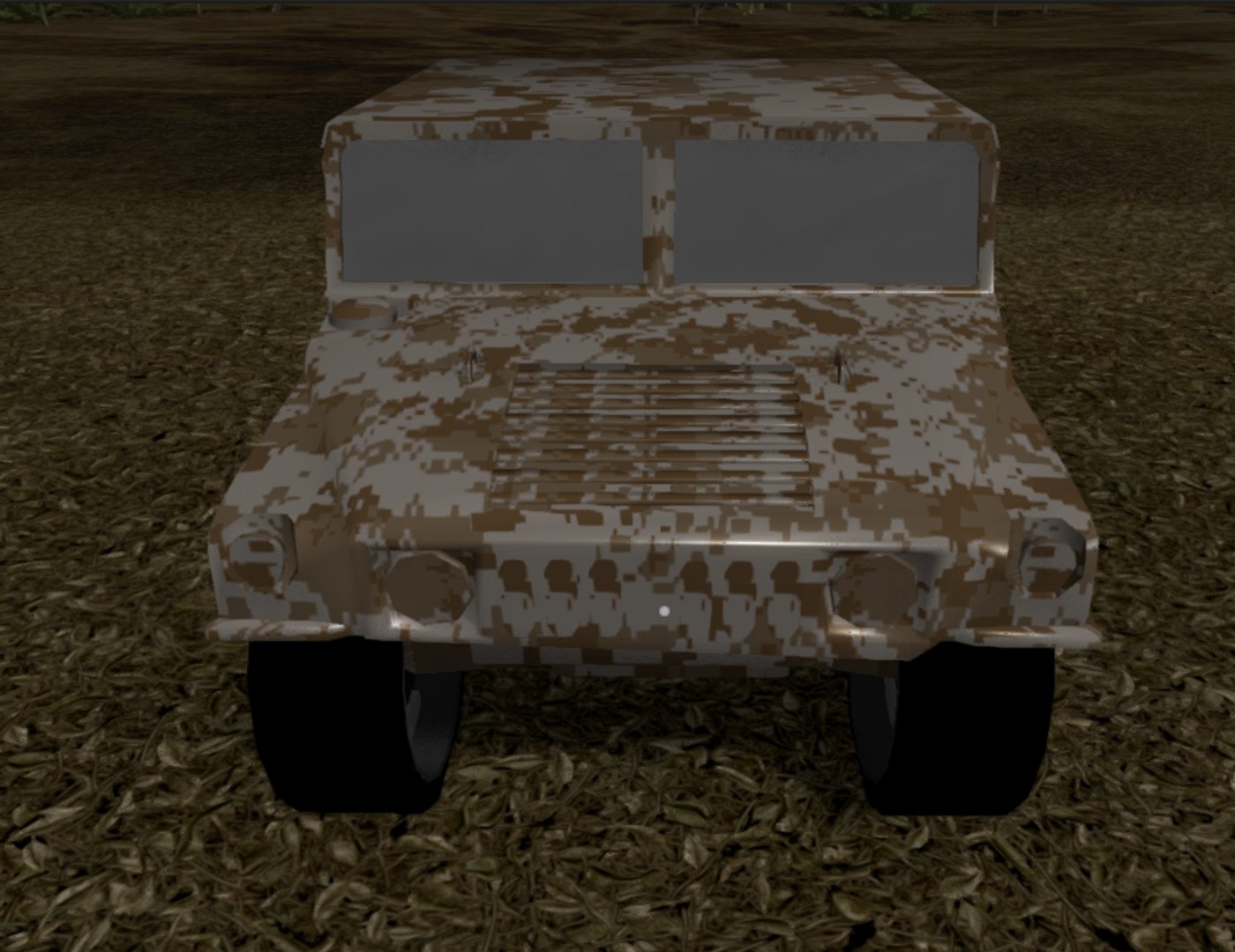 3d Model Humvee Humve