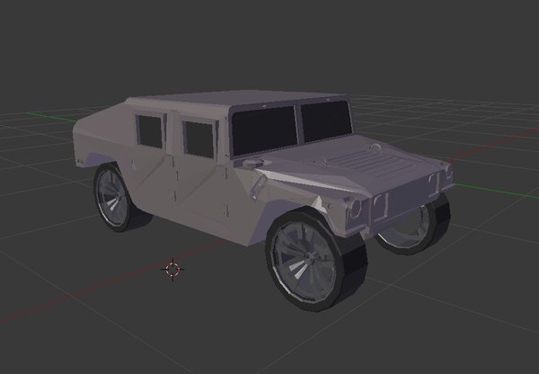 3d model humvee humve