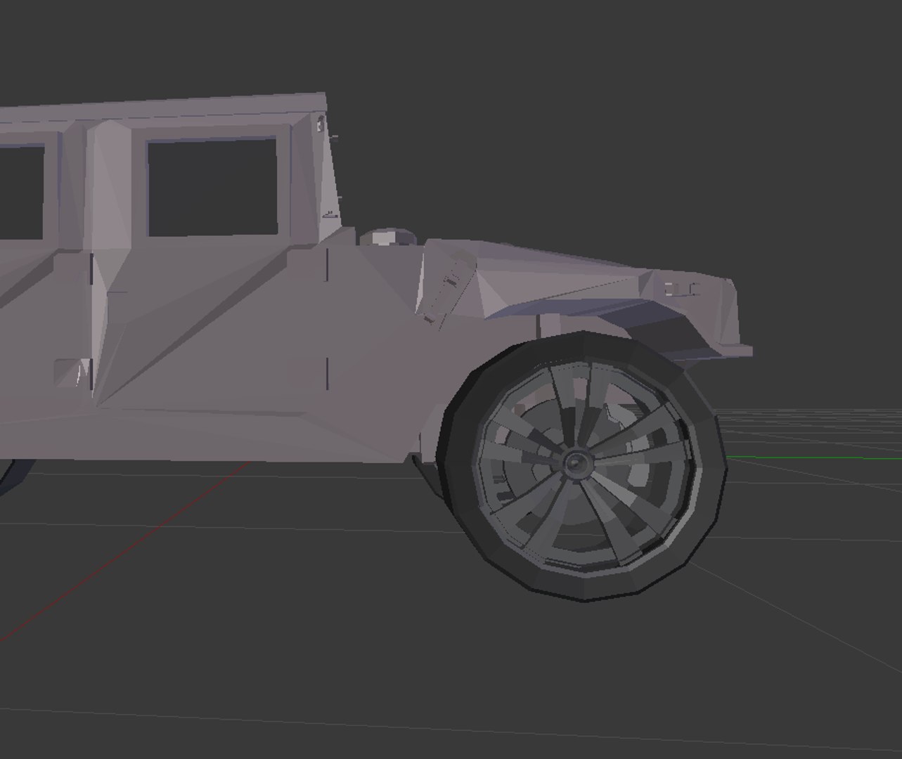 3d Model Humvee Humve
