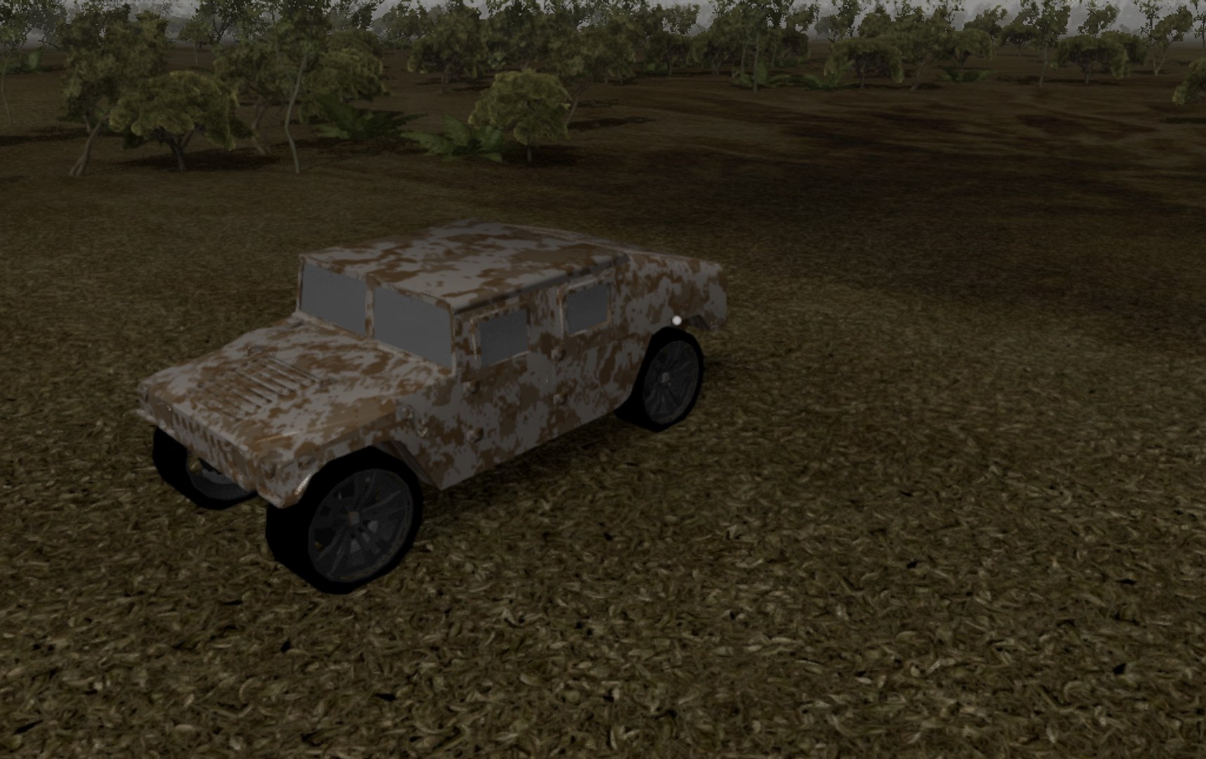 3d Model Humvee Humve