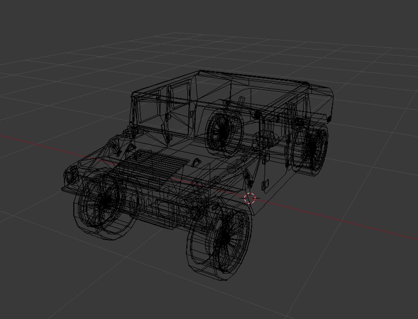 3d Model Humvee Humve