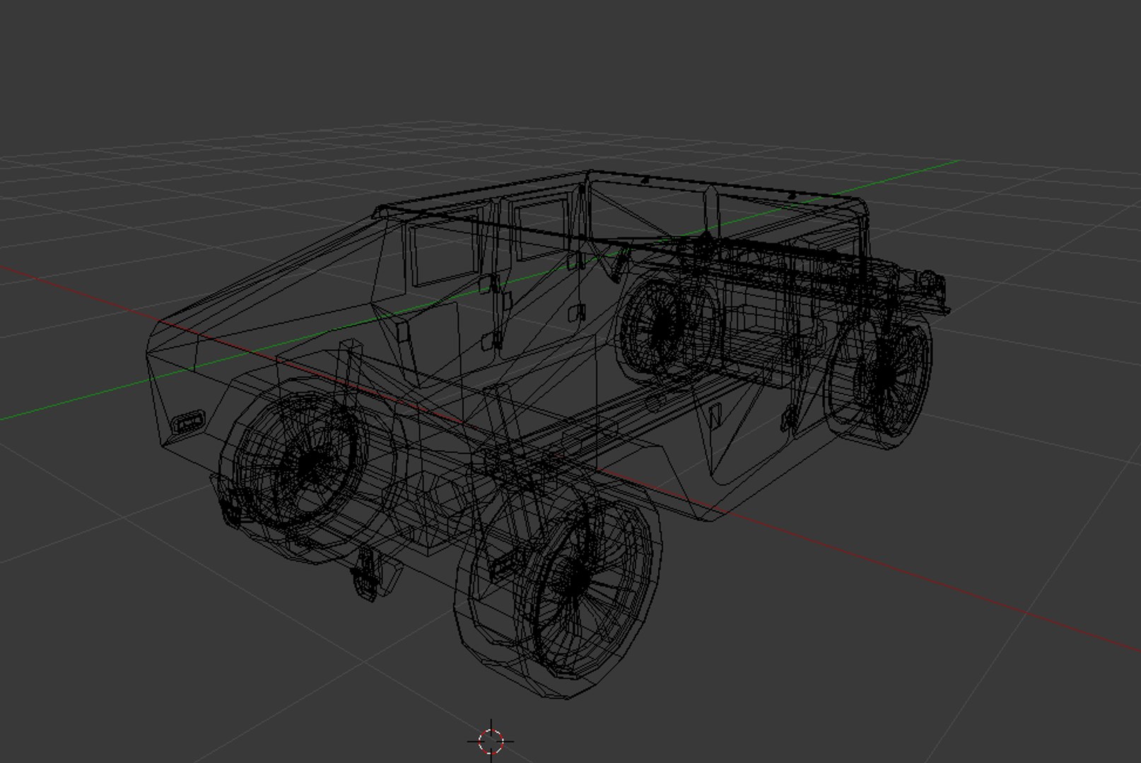 3d Model Humvee Humve