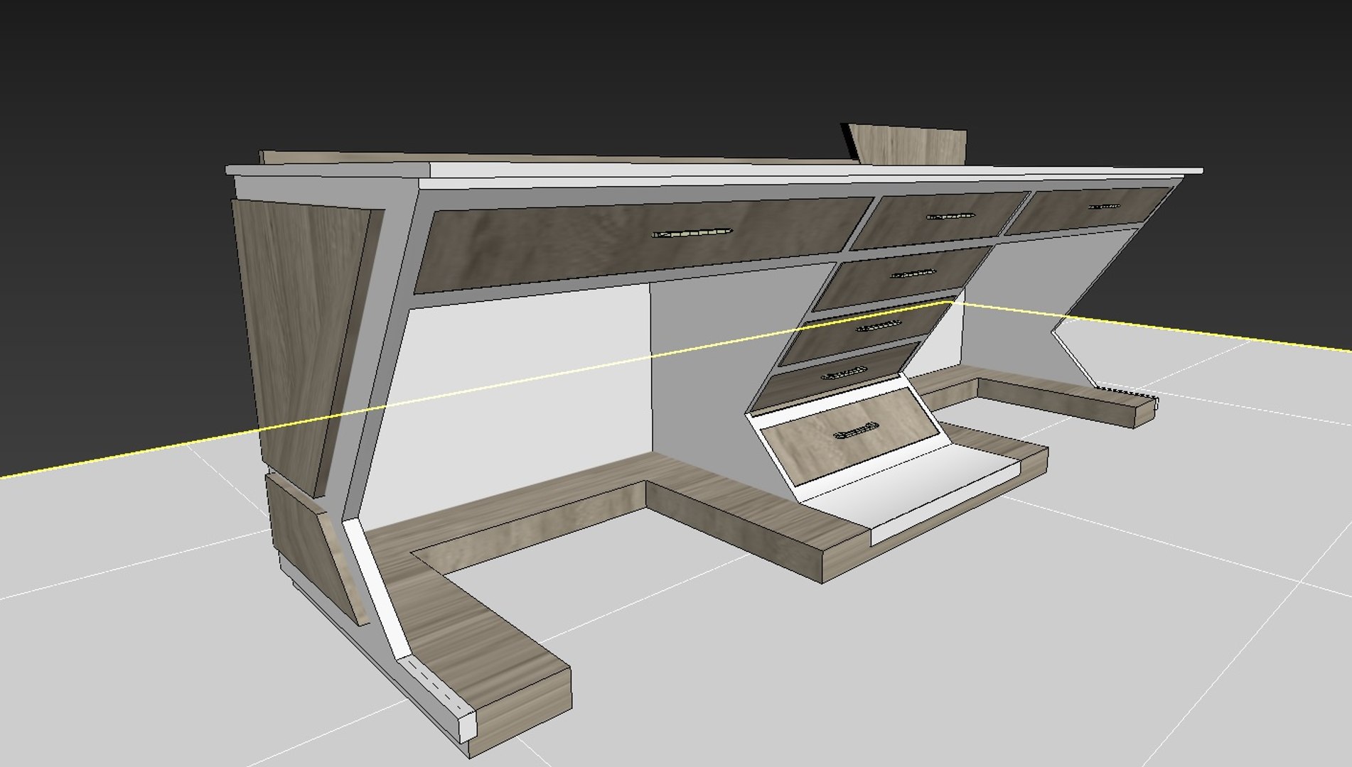 3D Counter - TurboSquid 1368098