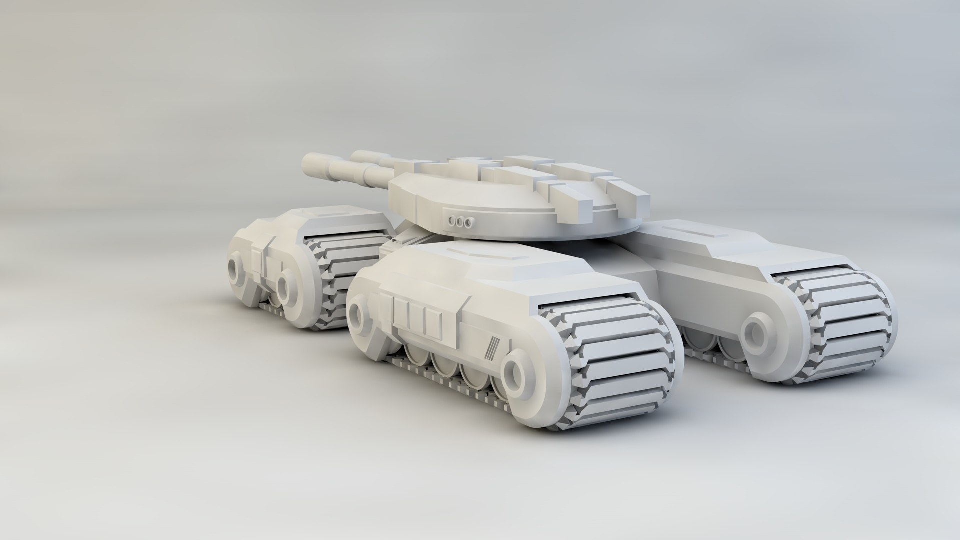 Cac Tank Mammoth 3d Model