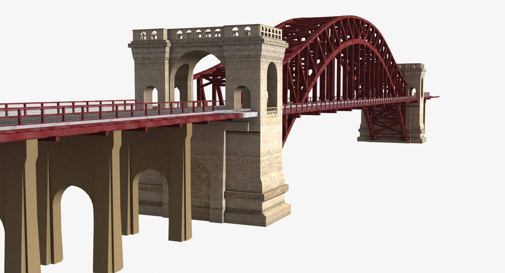 C4d Hell Gate Bridge New York