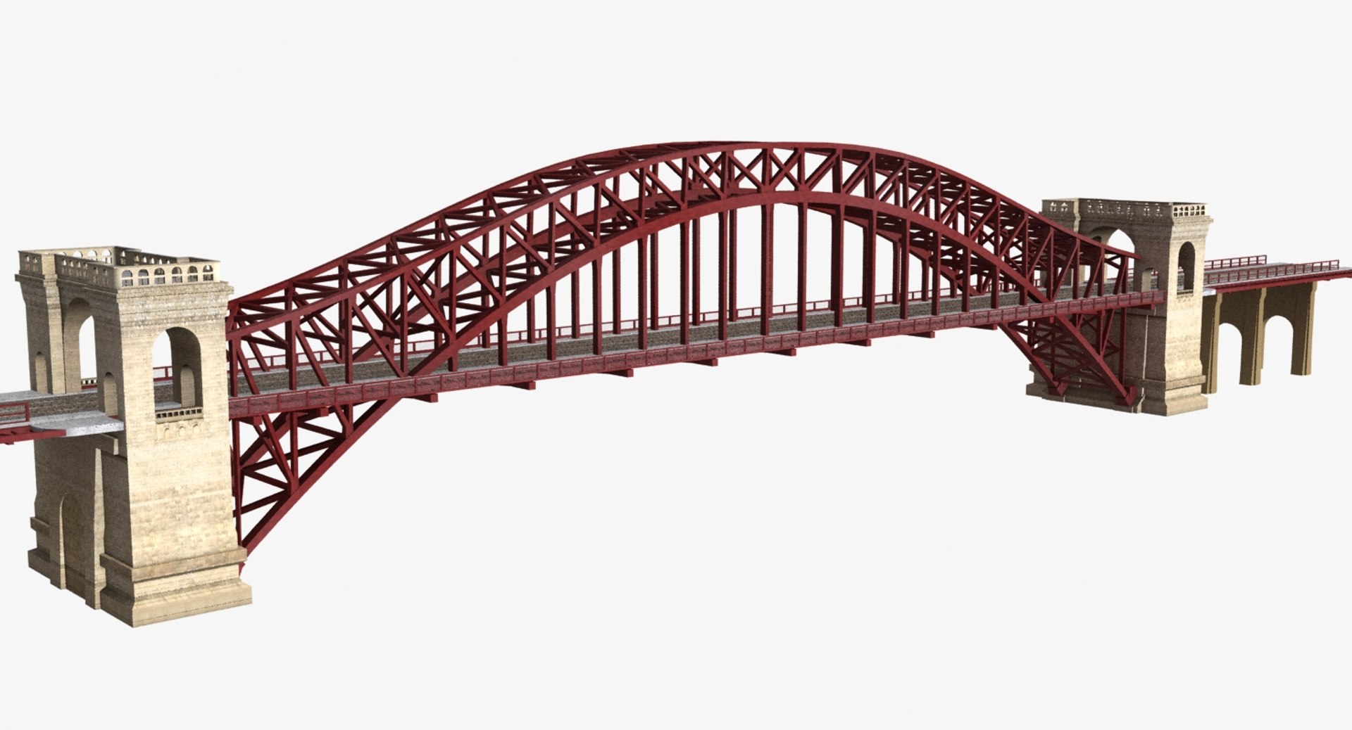 C4d Hell Gate Bridge New York