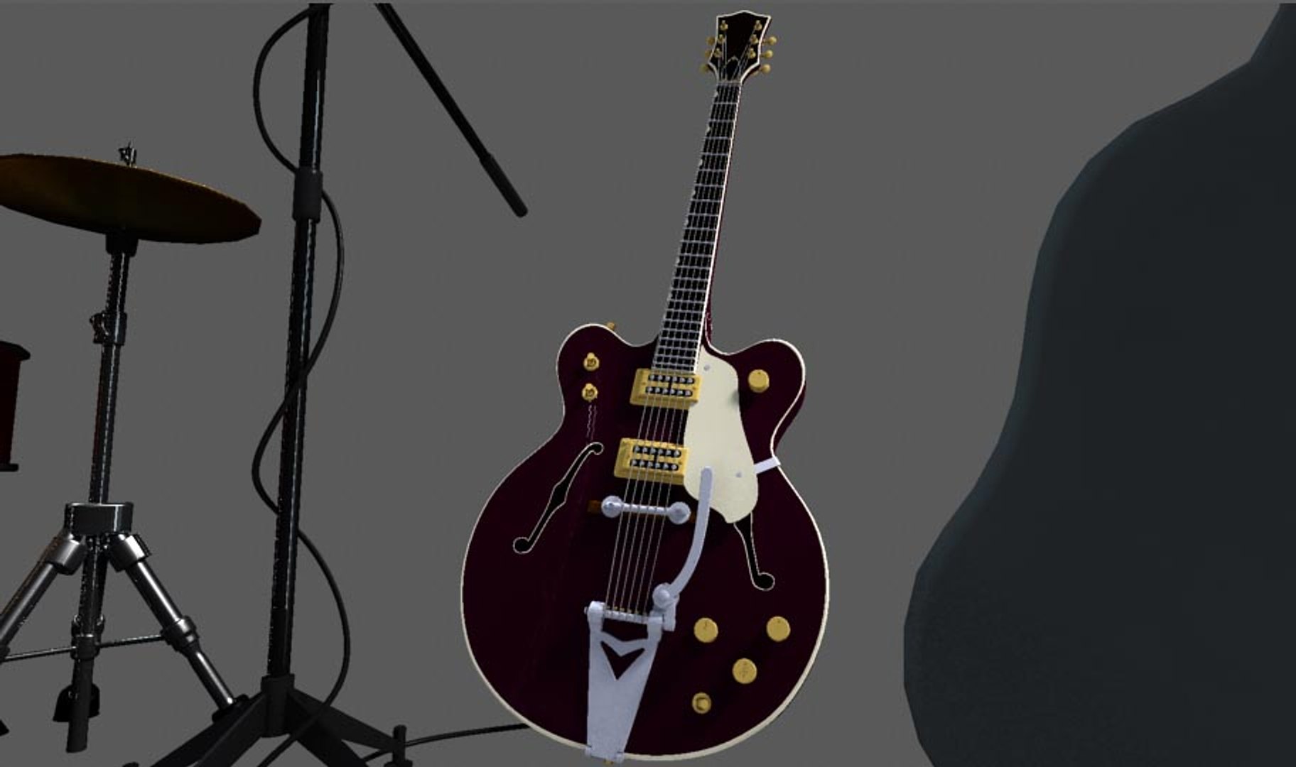 Music Instrument 3d Model