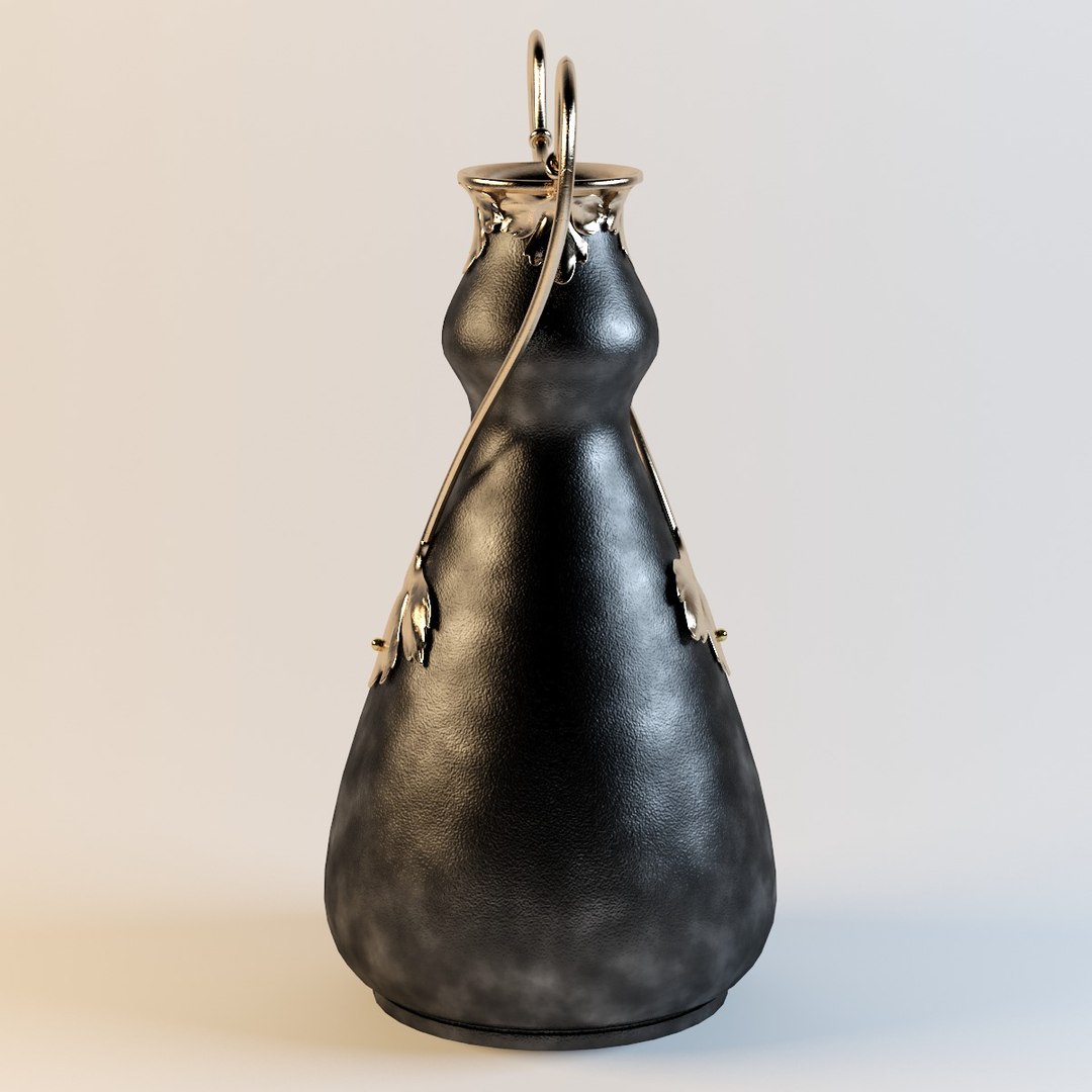 art nouveau vase obj