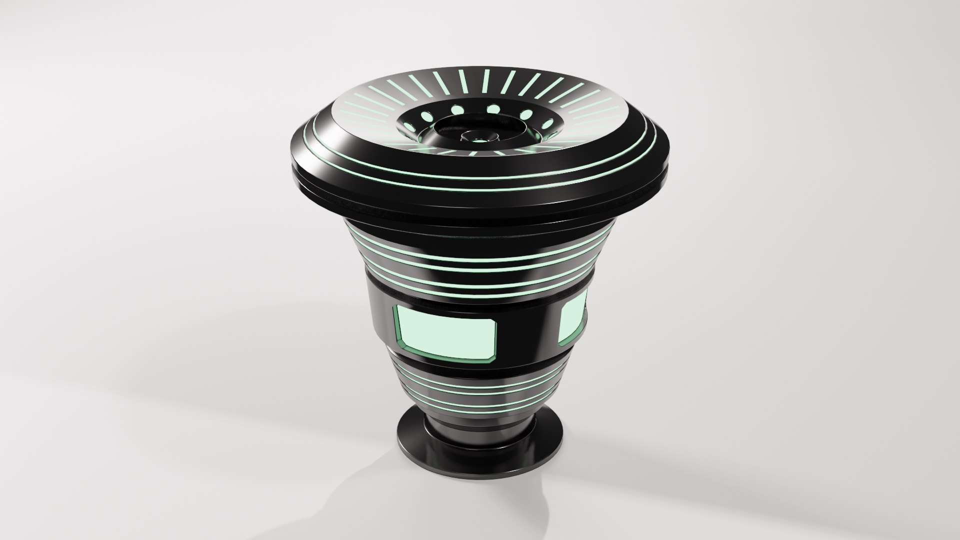 3D computer futuristic tech model - TurboSquid 1643272