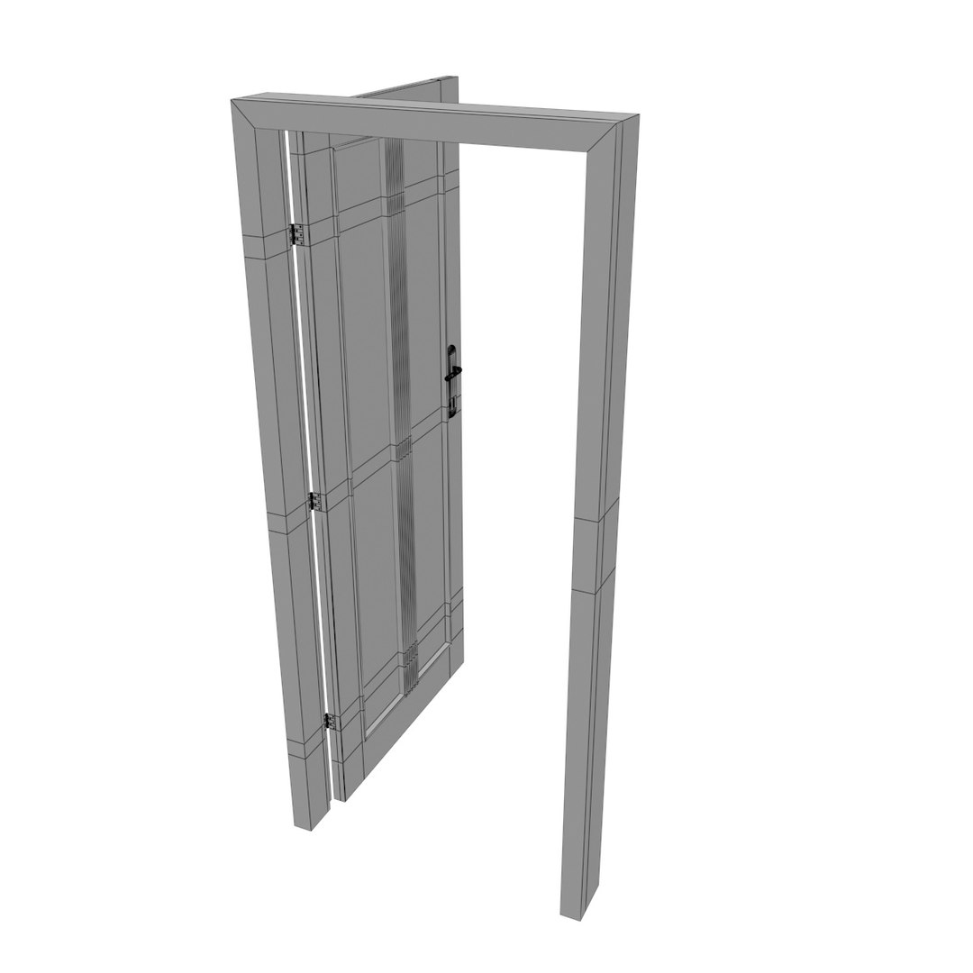 Panil Door Architecture Model - TurboSquid 1154767