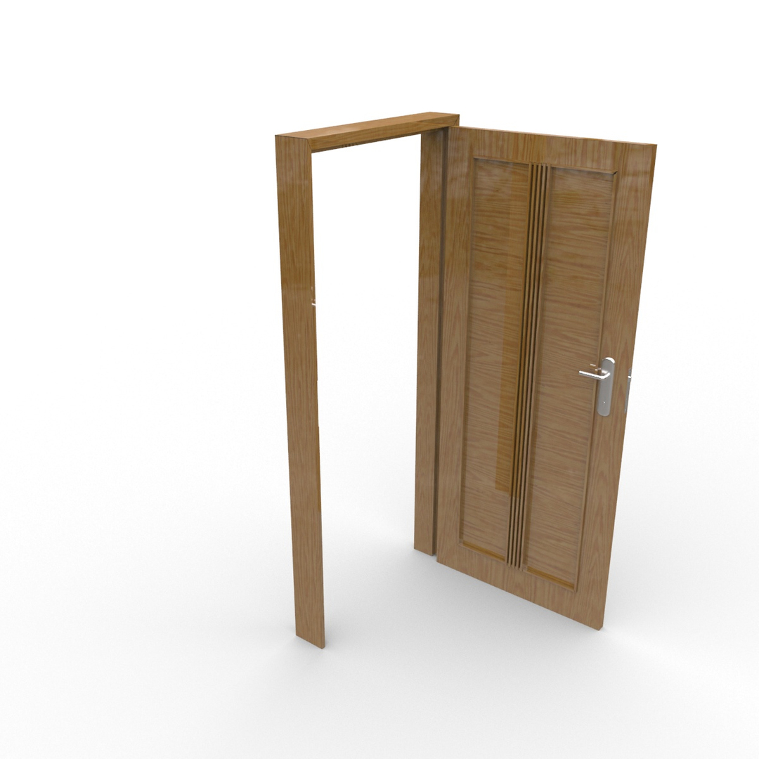 Panil Door Architecture Model - TurboSquid 1154767