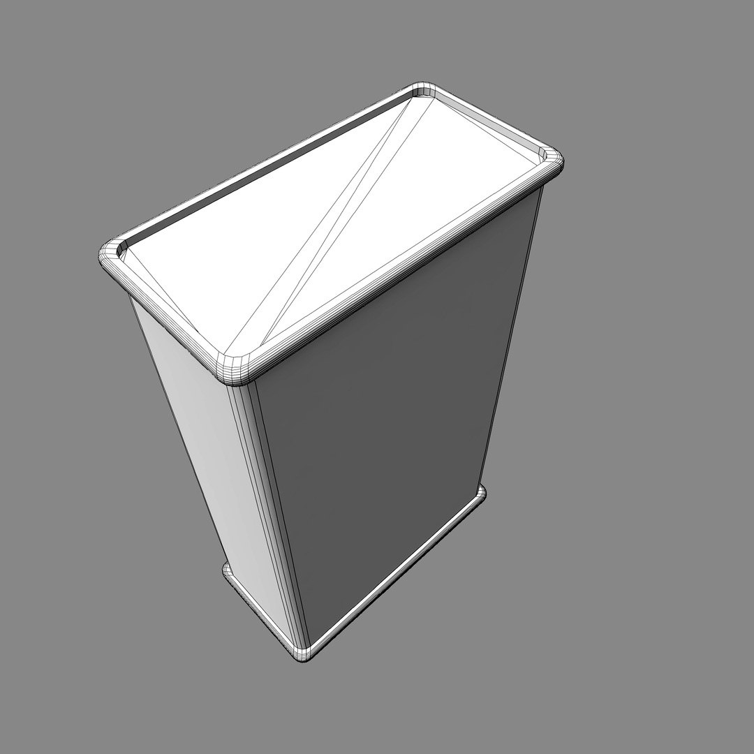 3D Antique Tin Model - TurboSquid 1430030