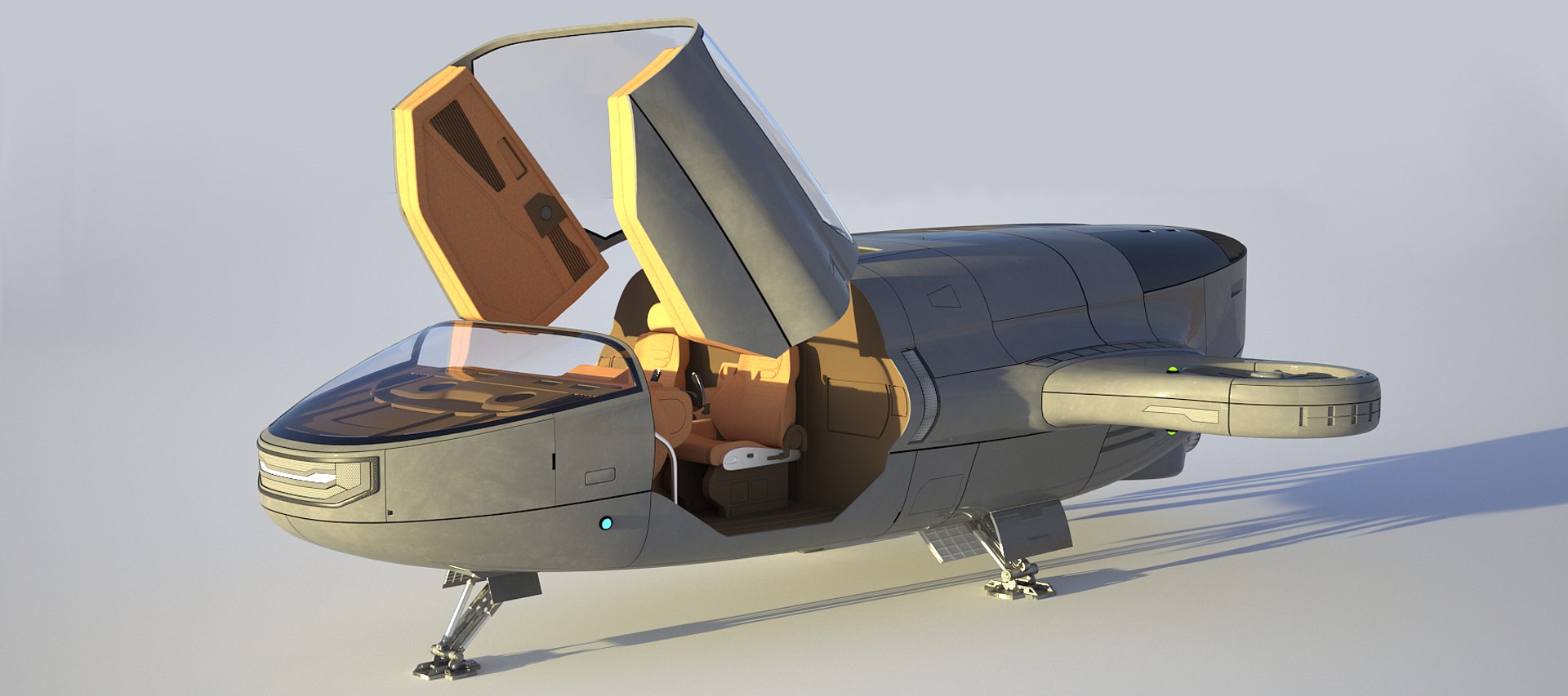 3D Flying Shuttle Model - TurboSquid 1273820