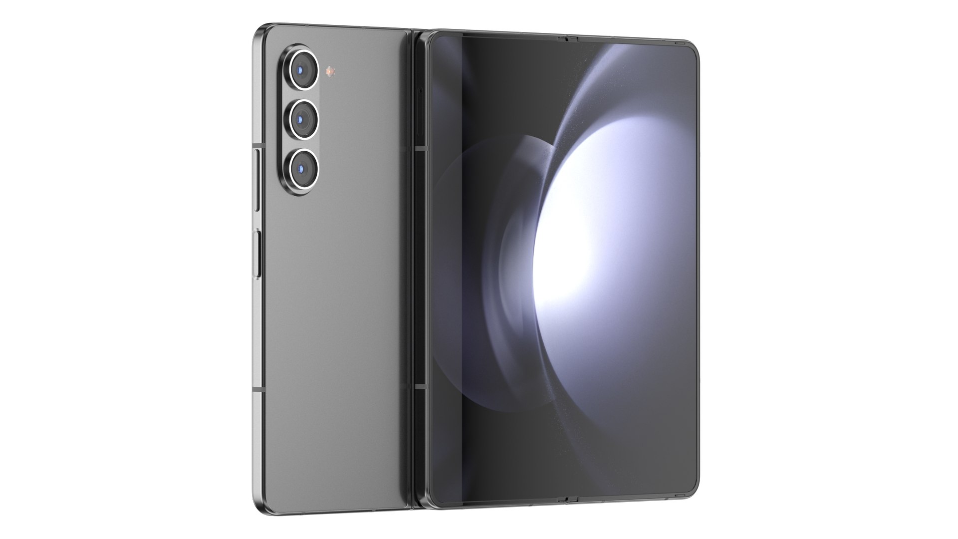 Samsung Galaxy Z Fold 5 Phantom Black 3D - TurboSquid 2131472