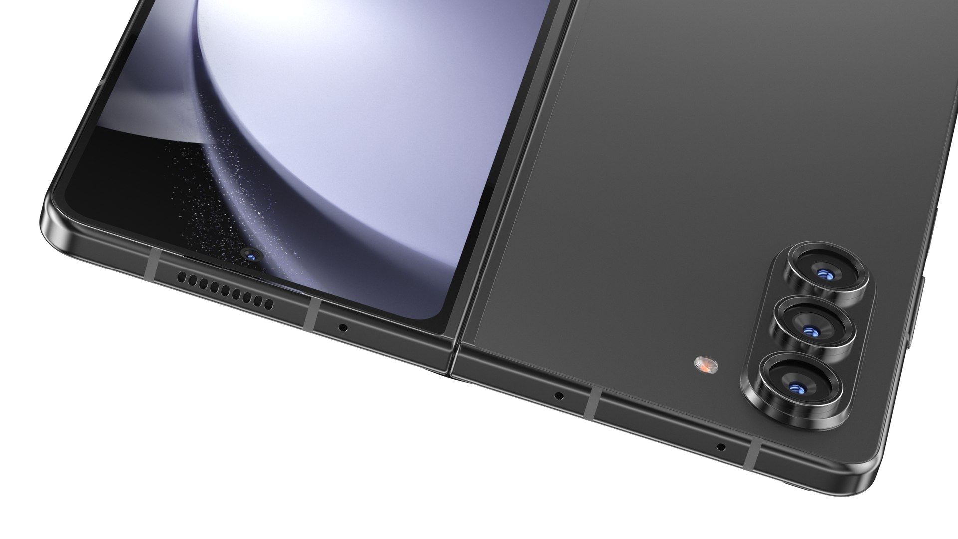 Samsung Galaxy Z Fold 5 Phantom Black 3D - TurboSquid 2131472