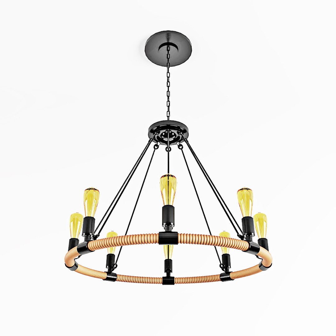 Chronos chandelier 3D - TurboSquid 1222503