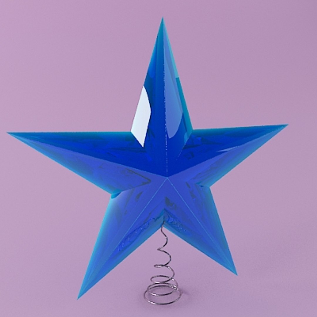 Christmas Star 3d Max