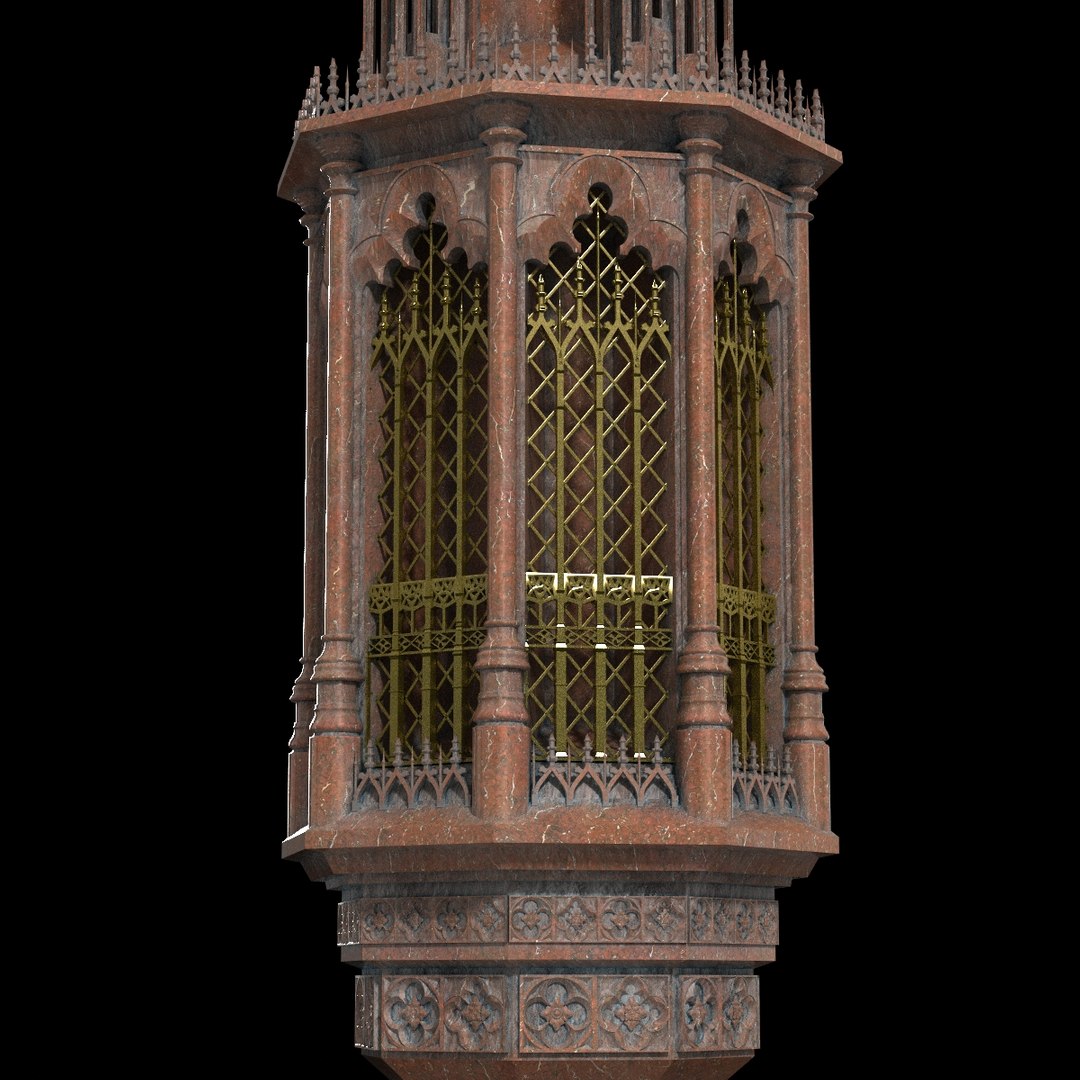 3D Realistic Gothic Tabernacle - TurboSquid 1150664