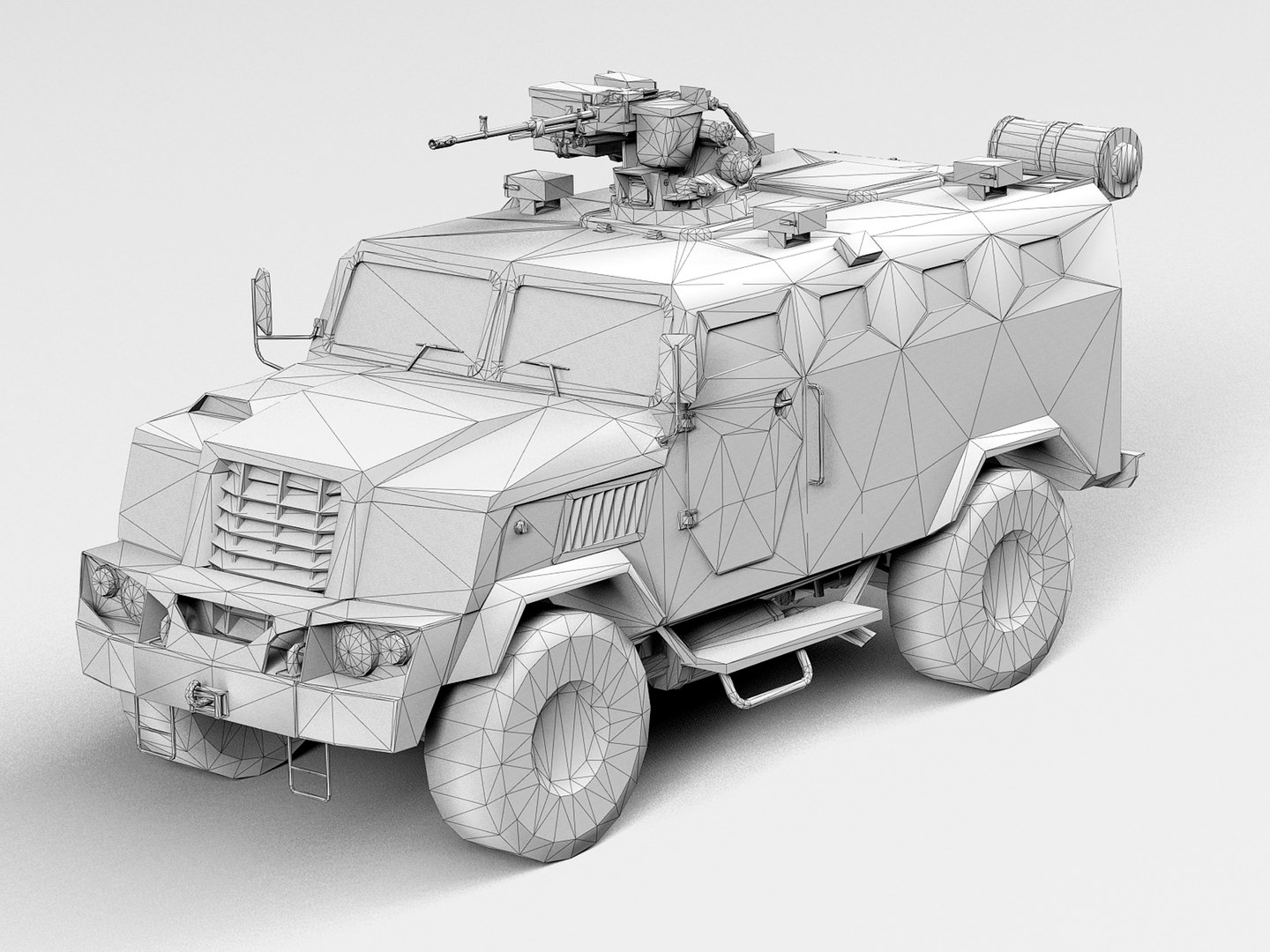 Armored Military Vehicle 3D Model - TurboSquid 1886525