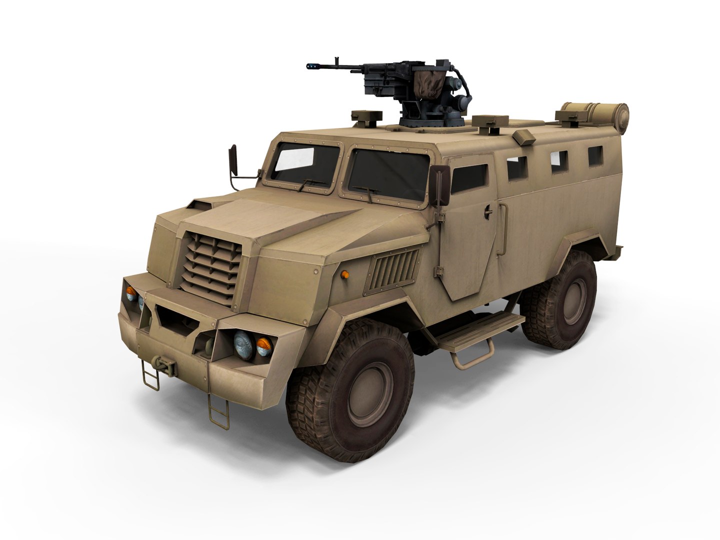 Armored Military Vehicle 3D Model - TurboSquid 1886525