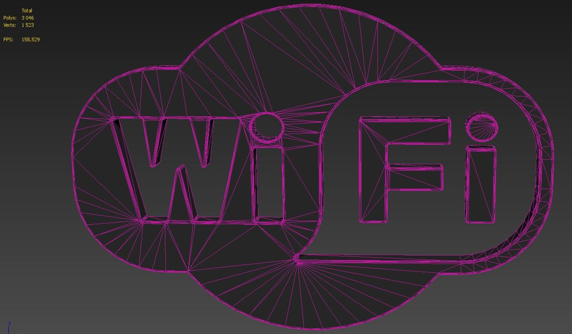 Wifi Wi Fi 3D - TurboSquid 1369268