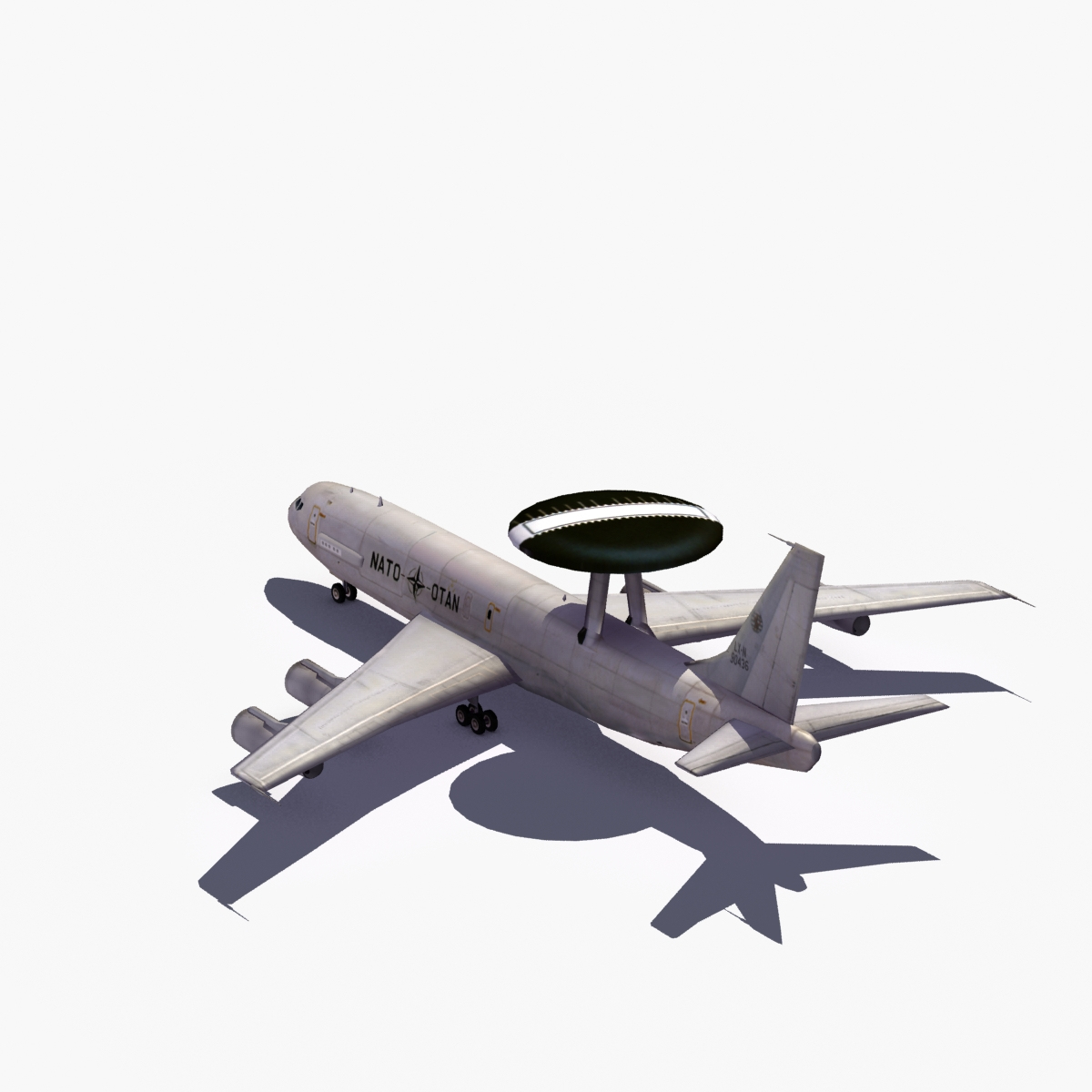 modelo 3d E3 Sentry AWACS - TurboSquid 613748
