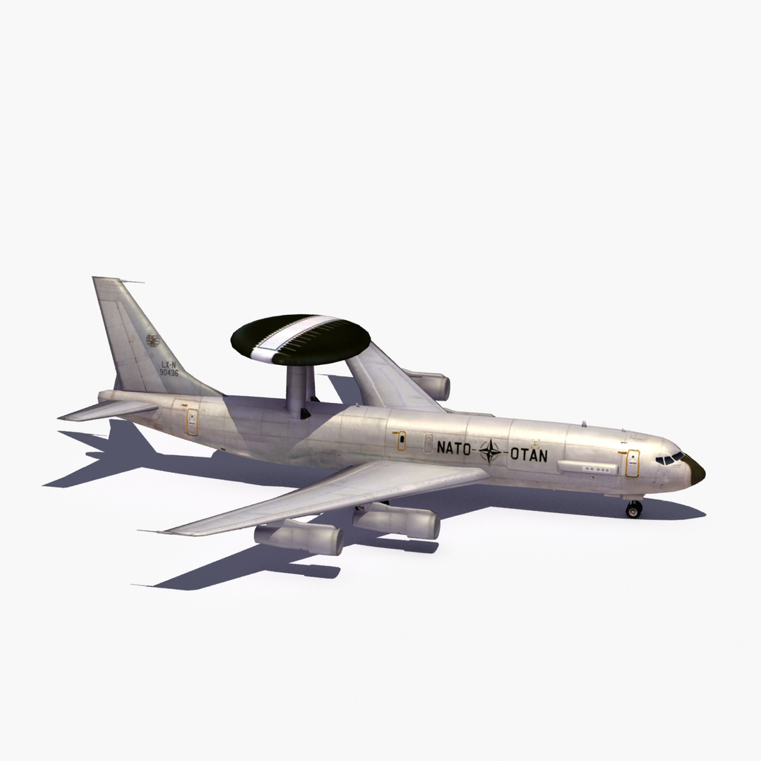 modelo 3d E3 Sentry AWACS - TurboSquid 613748