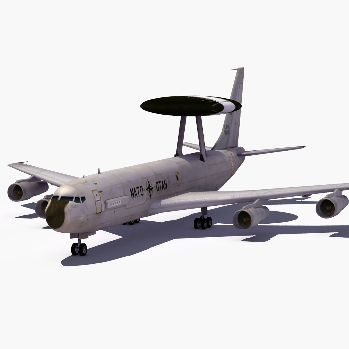 modelo 3d E3 Sentry AWACS - TurboSquid 613748