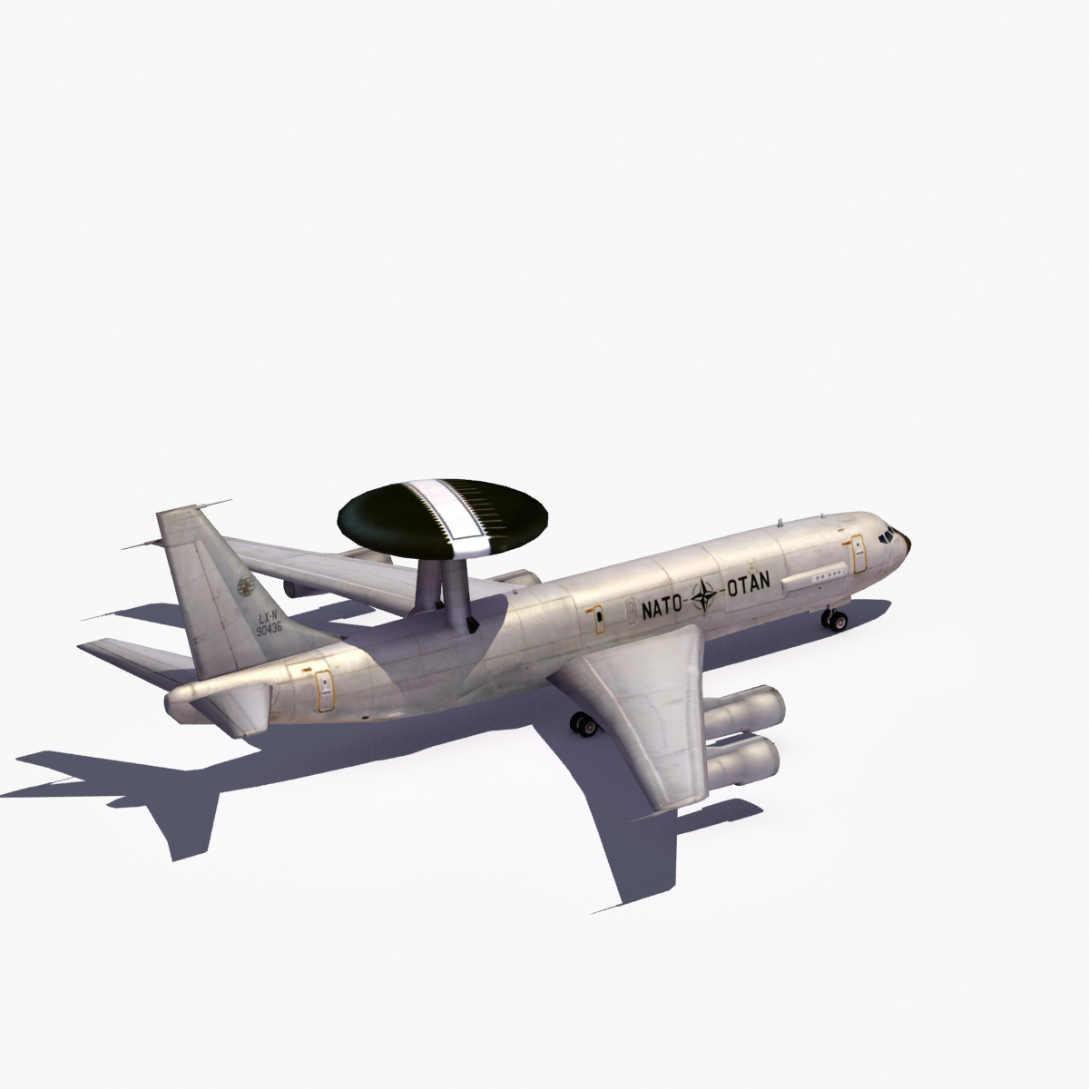 3d model e3 sentry awacs