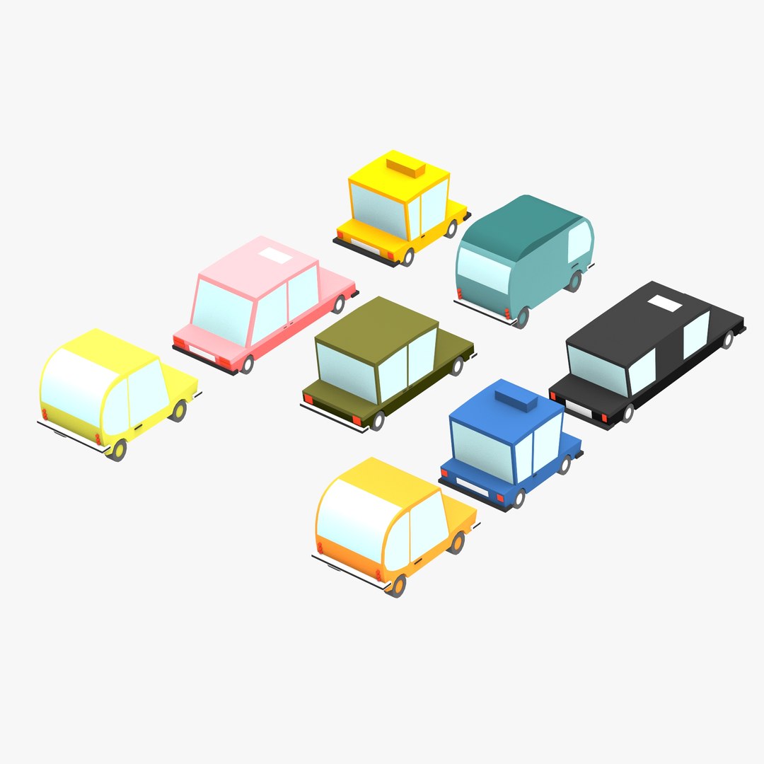 3D Car Pack - TurboSquid 1261372