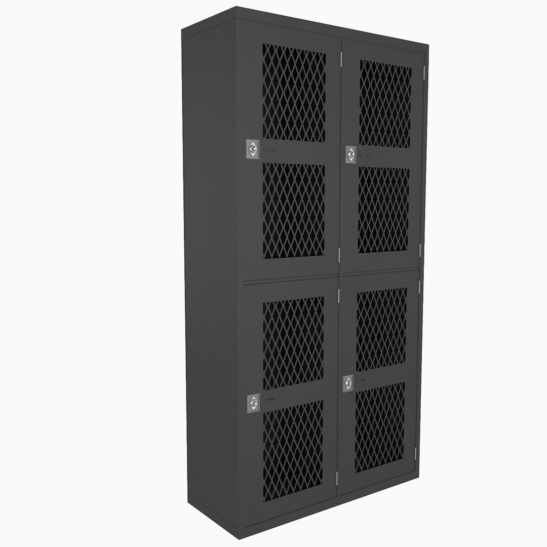 locker lock 3d max