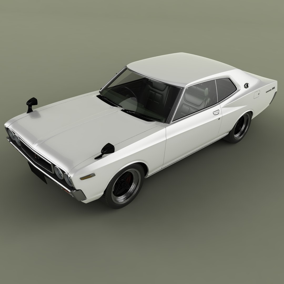 Nissan Laurel C130 Coupe 3D Model - TurboSquid 2351999