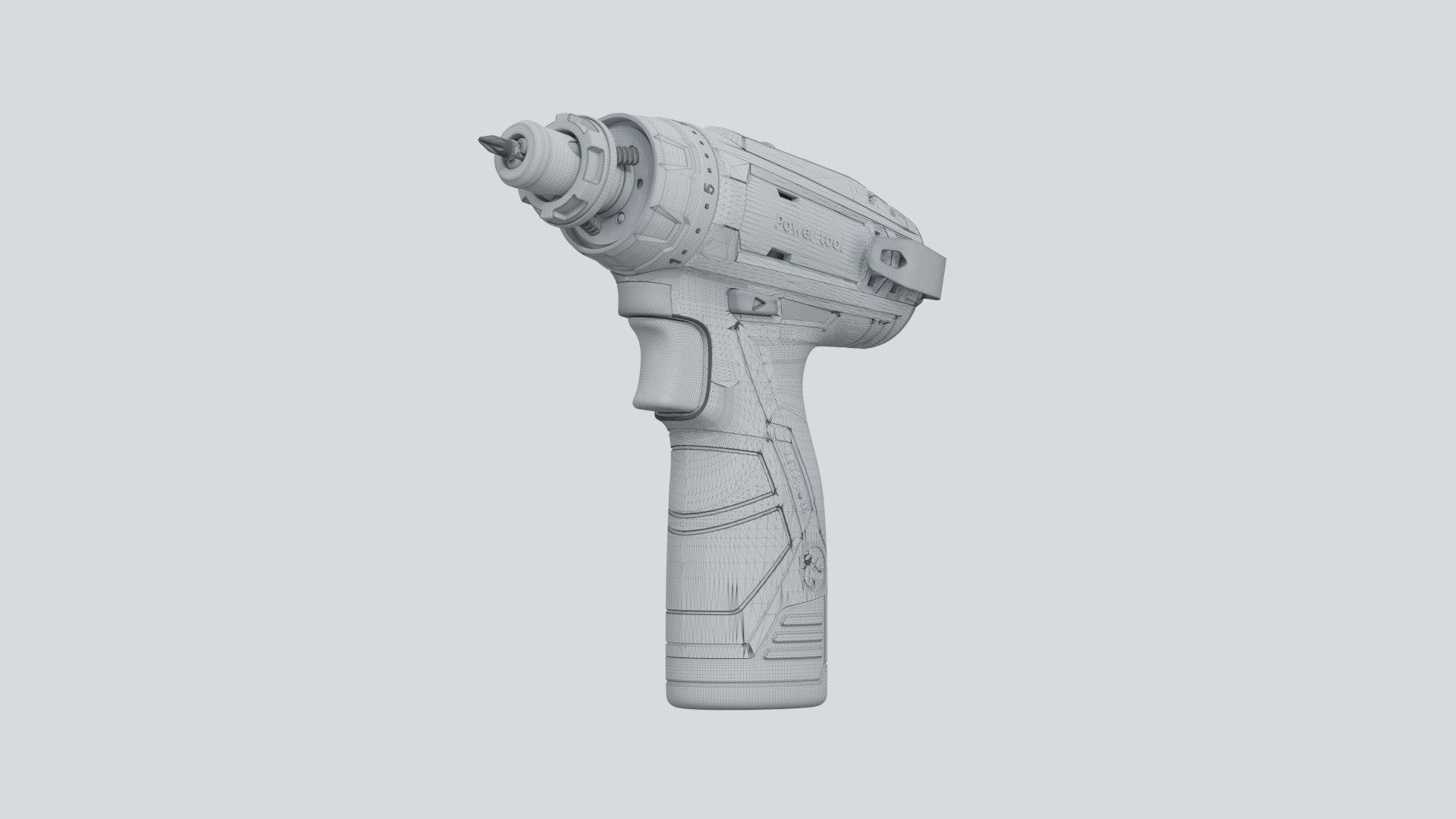 Cordless Screwdriver 3D Model - TurboSquid 2234173