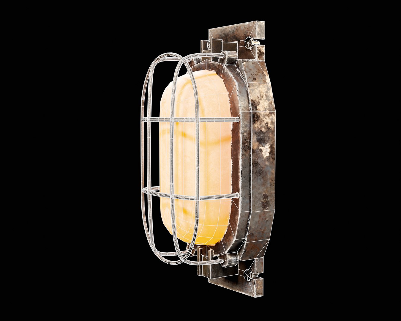 3D Sci-Fi Light Fixture Set 1 Model - TurboSquid 2357561