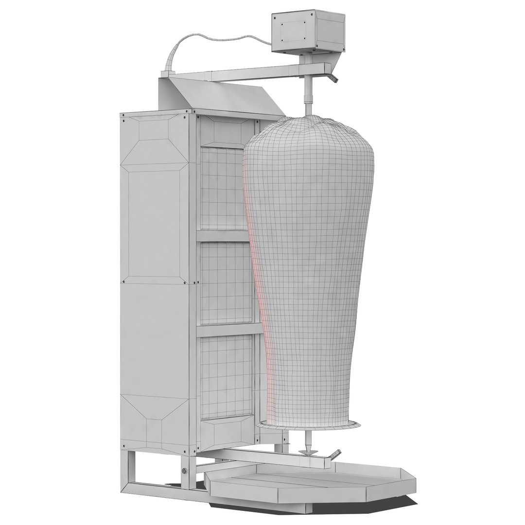 3D Kebab Machine Model - TurboSquid 1285578